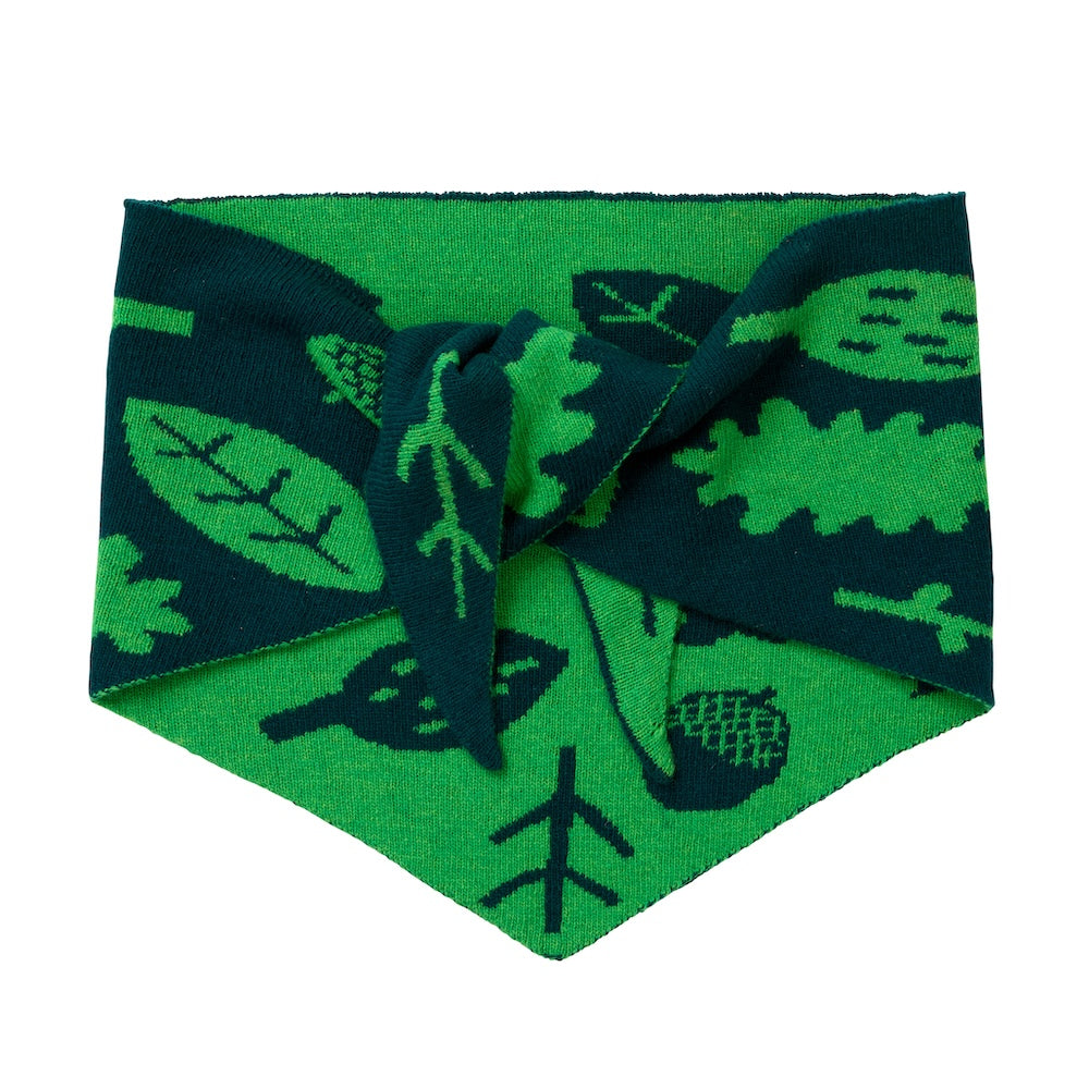 Green Sprig Neckerchief – Donna Wilson