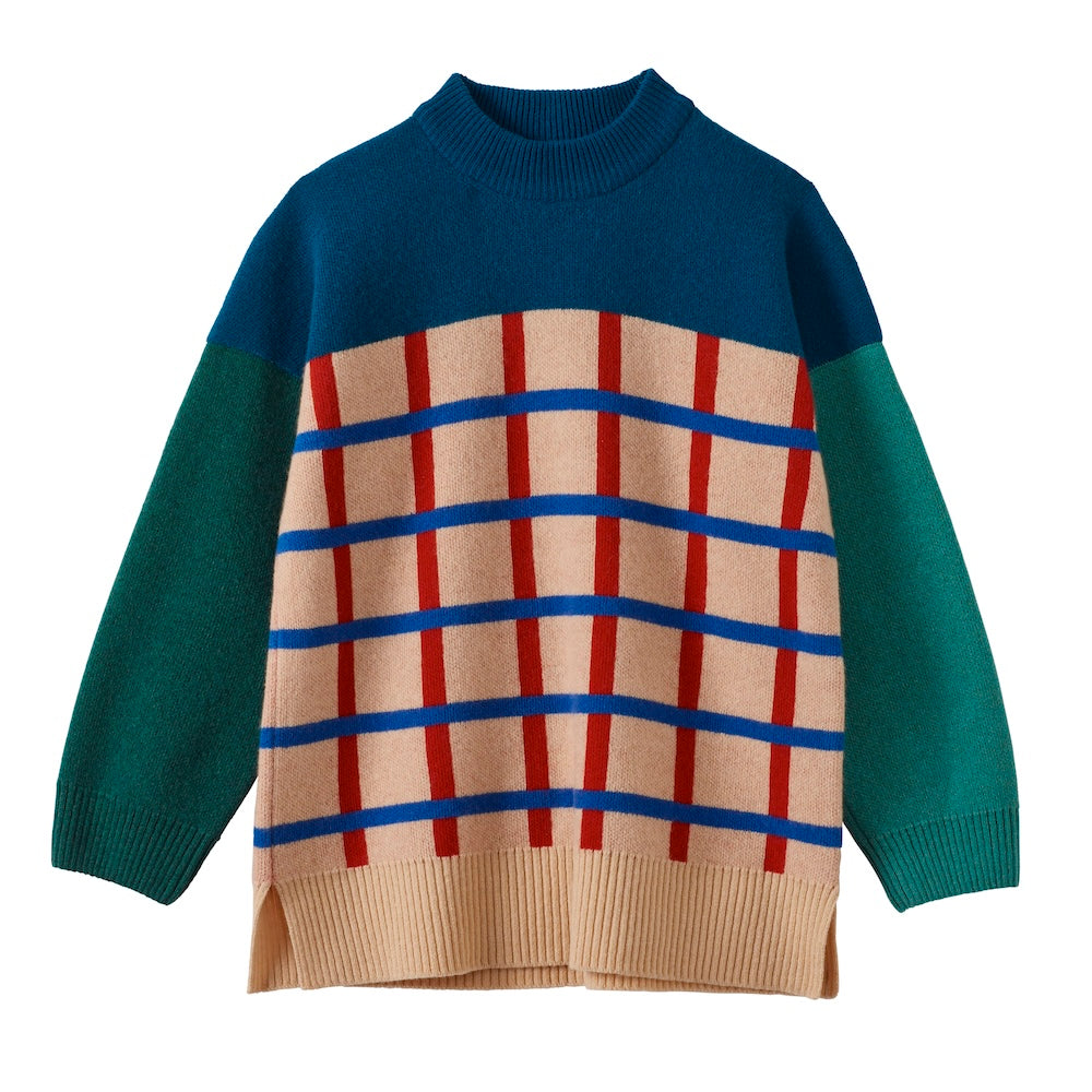 Grid Block Jumper – Donna Wilson