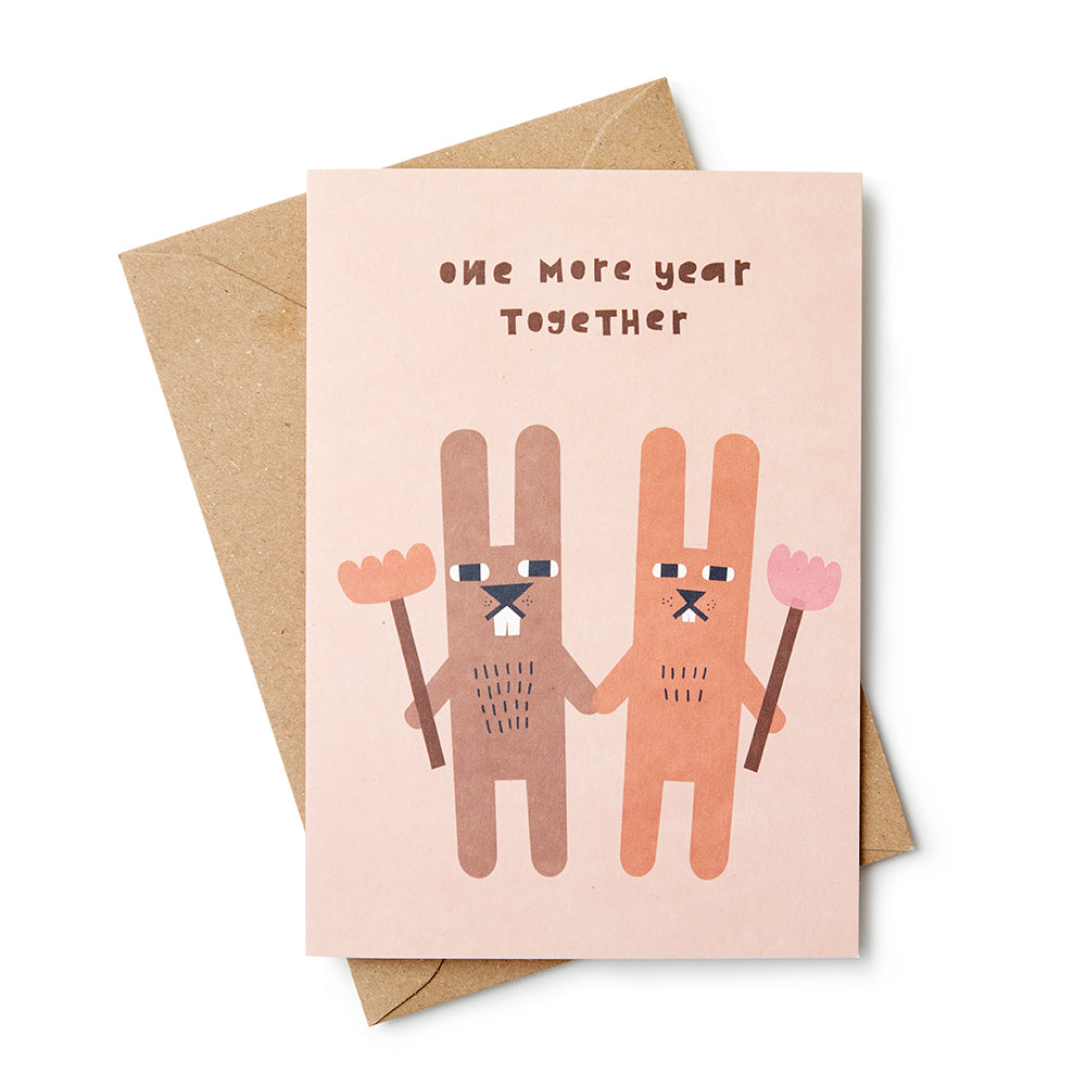 One More Year Together Card – Donna Wilson