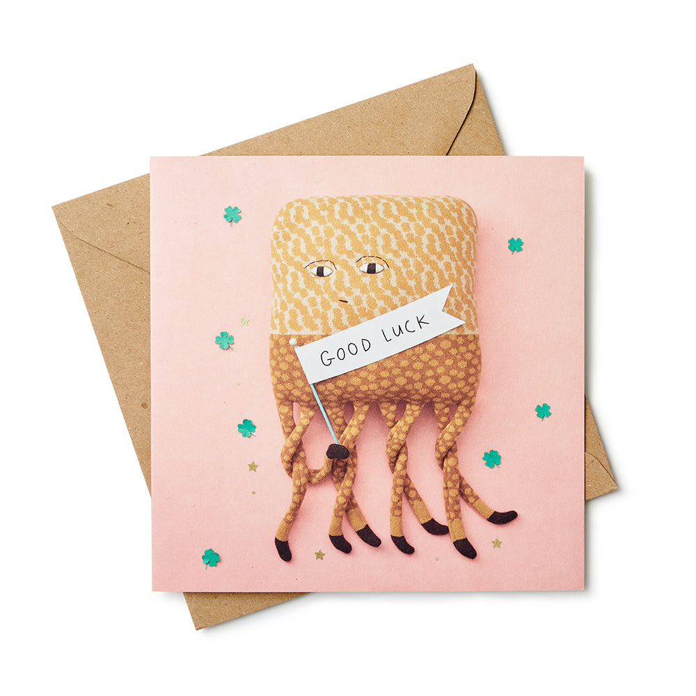 Ozzy Good Luck Card – Donna Wilson