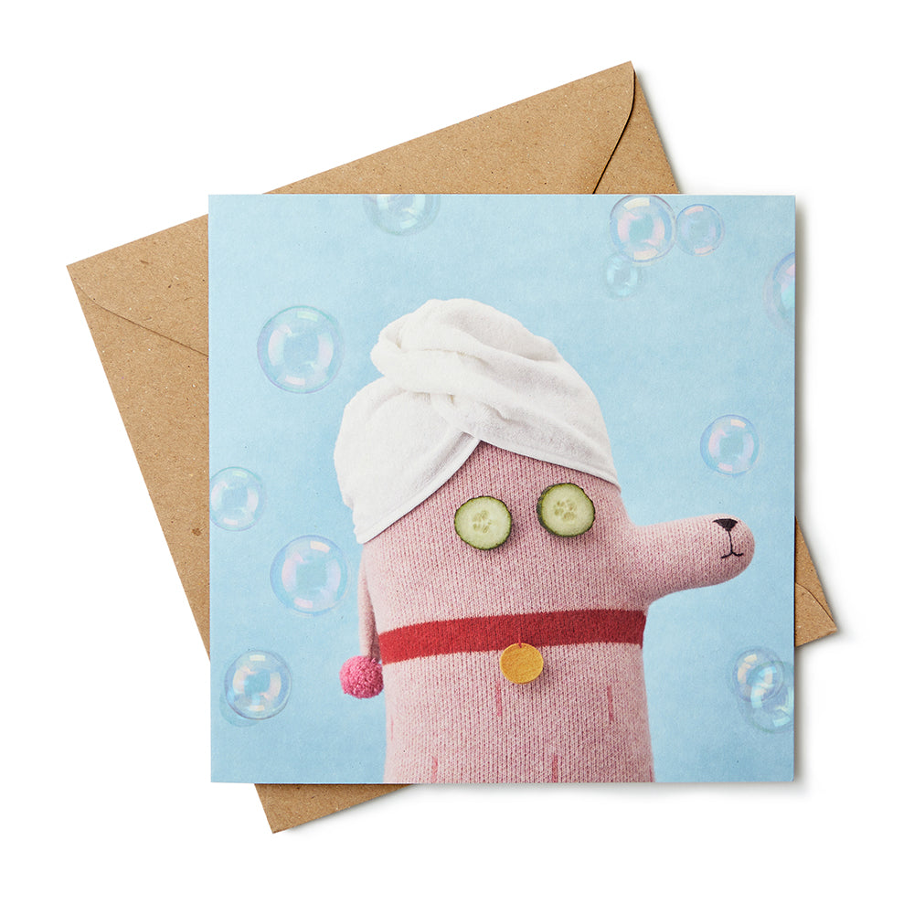 Pamper Poodle Card – Donna Wilson