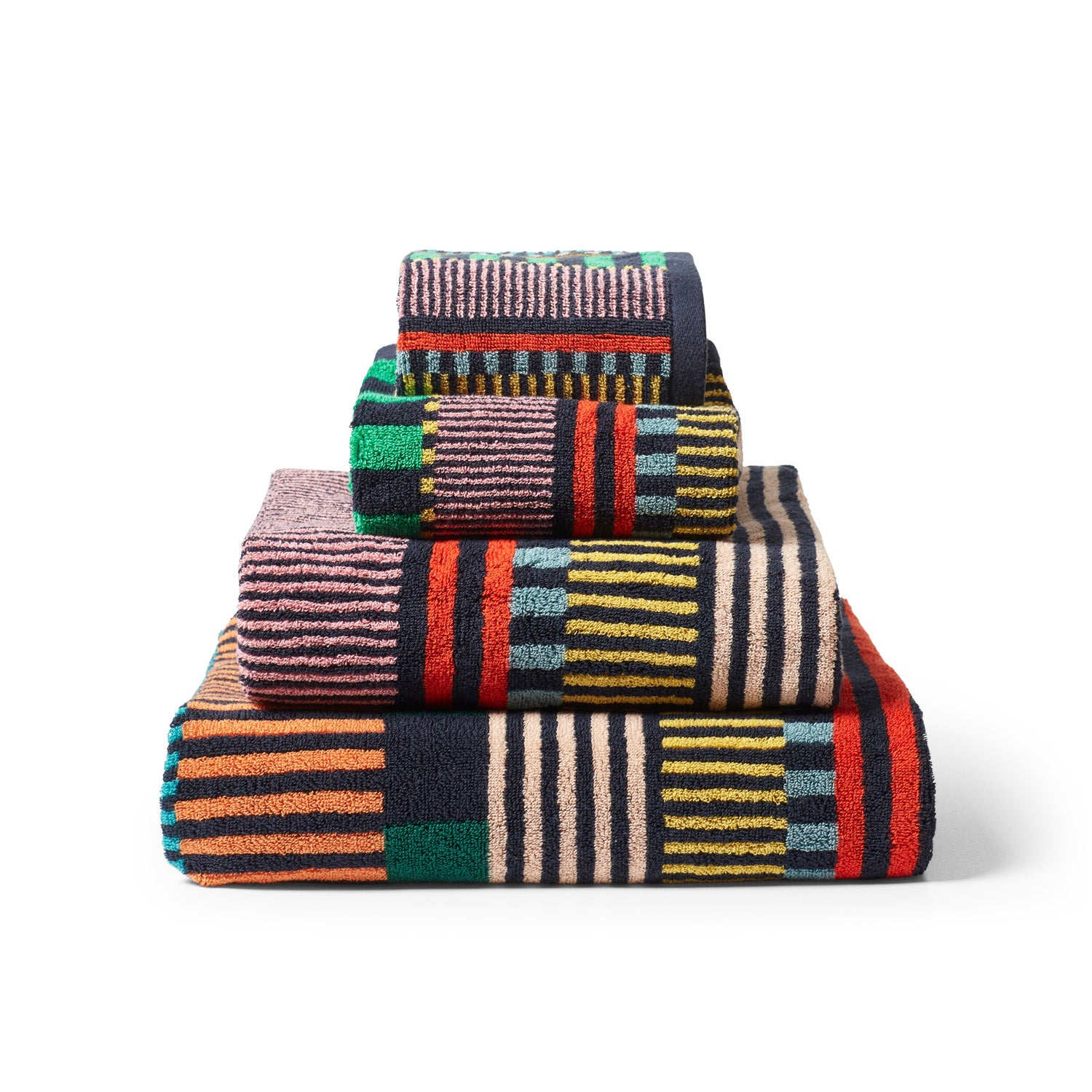 Multi Stripe Towels - Full Set – Donna Wilson